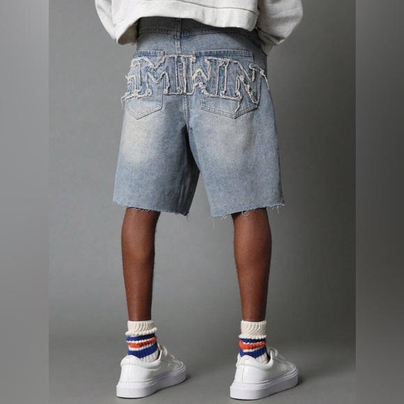AMIRI | Shorts | Amiri Blue Denim Mens Shorts | Poshmark